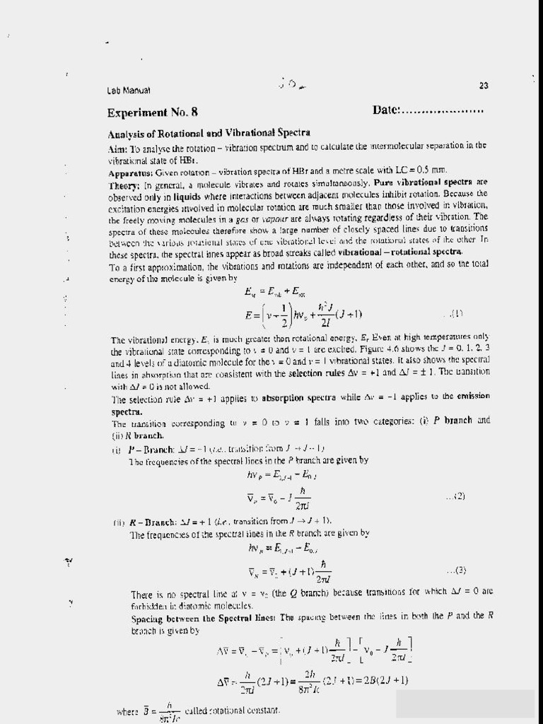 phy lab V Sem | PDF | Diffraction | Light Emitting Diode
