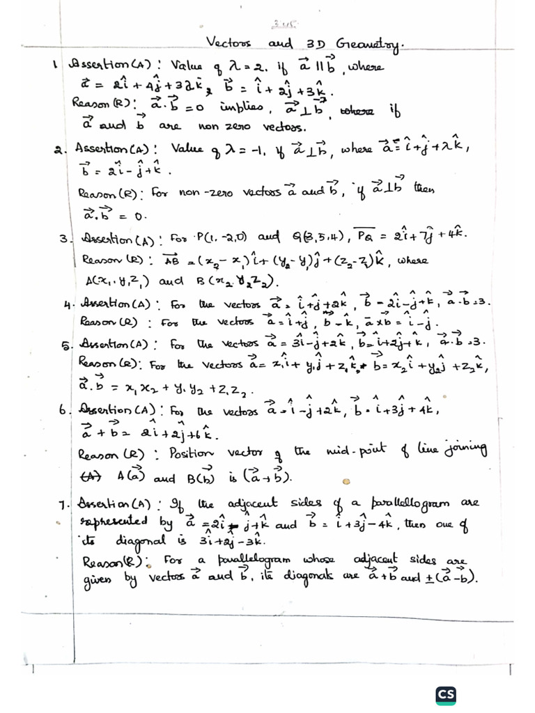 Assertion and Reasoning Questions | PDF