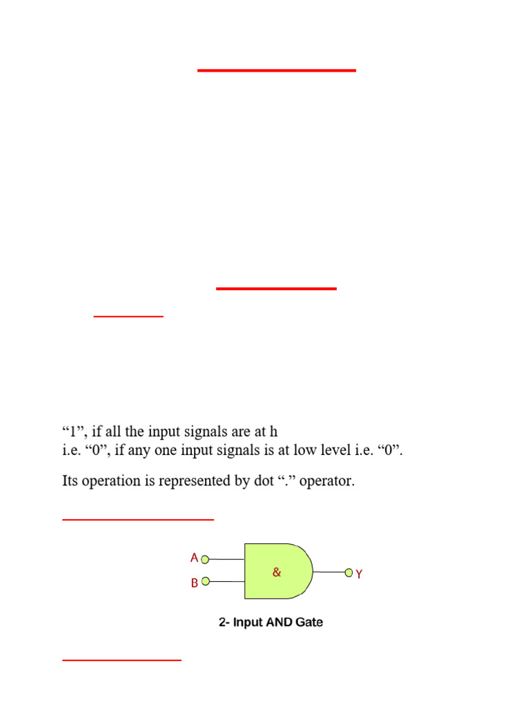 7. Logic Gates | PDF | Logic Gate | Electronic Circuits