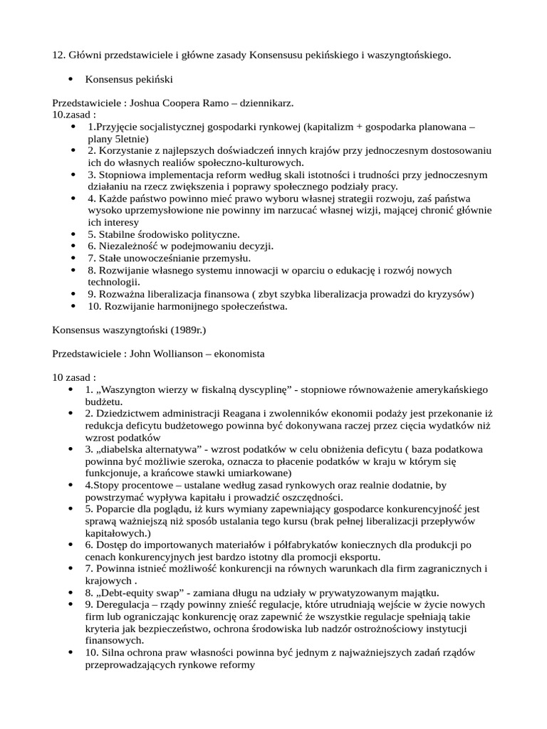 12 Konsensus Wasz. I Pek | PDF