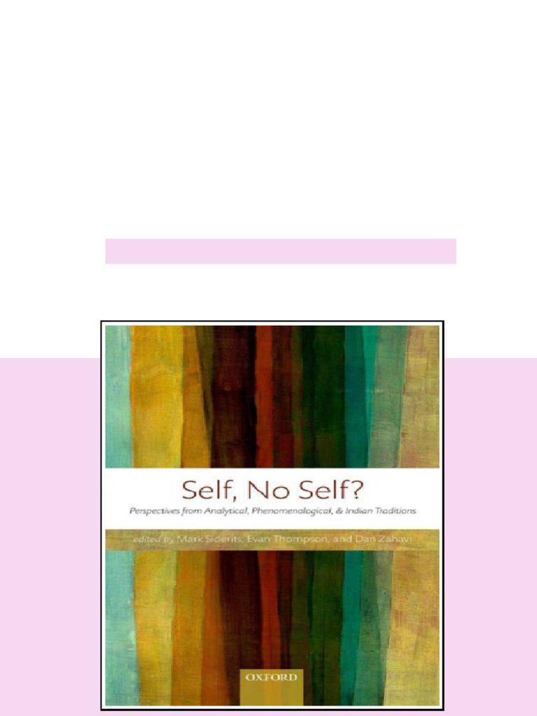 (Ebook) Self, No Self?: Perspectives from Analytical, Phenomenological ...