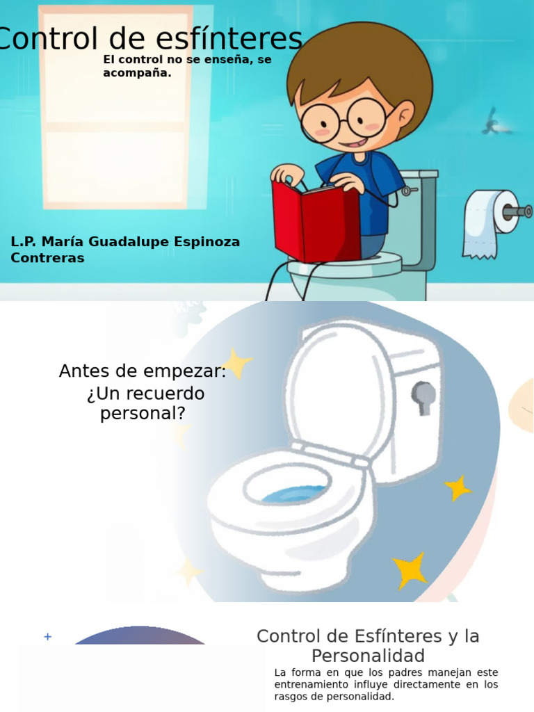 Control de Esfínteres P MGEC | PDF | Educación de la primera infancia ...