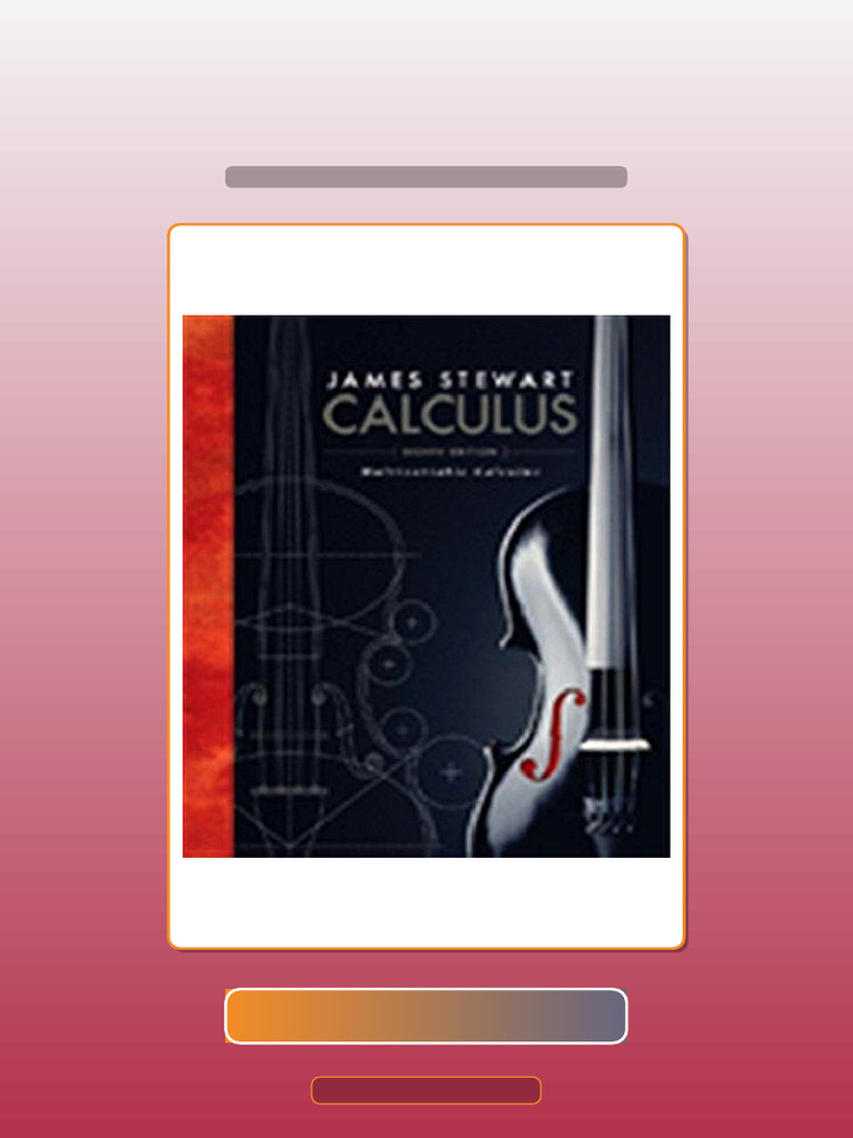Test Bank of Multivariable Calculus 8th Edition by Stewart Ebook and ...