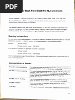 Lower Extremity Functional Scale (Spanish) | PDF