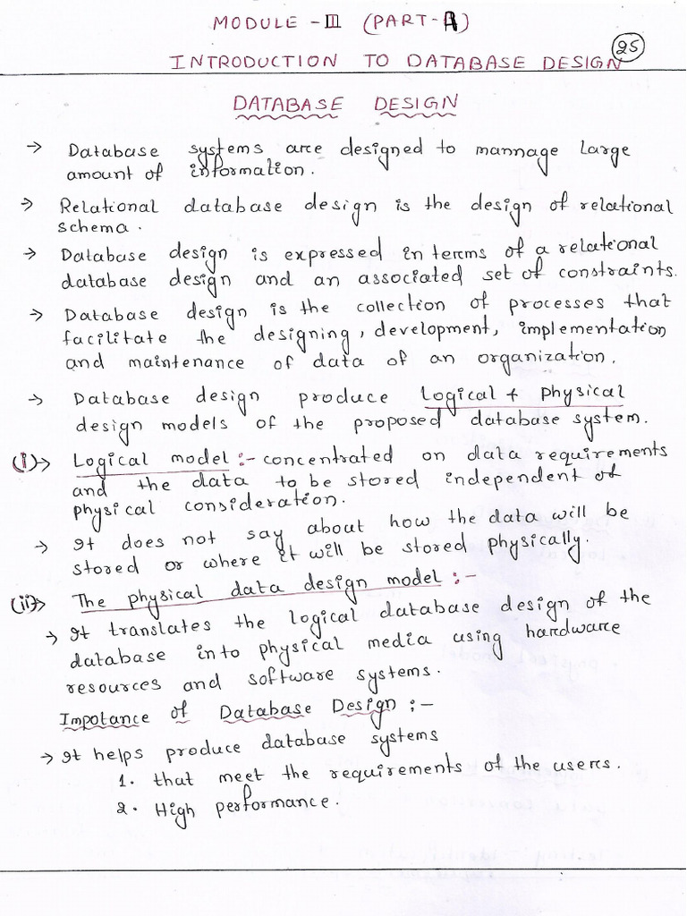 Rdbms (Module 3 Part A) | PDF