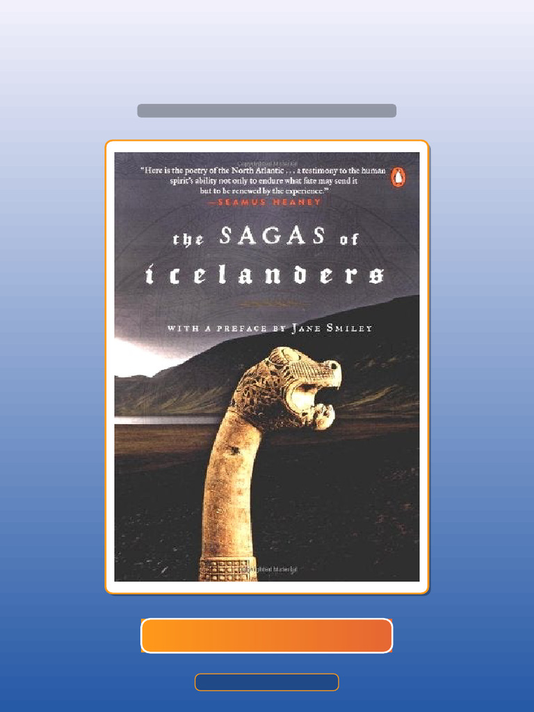 Test Bank For The Sagas of Icelanders A Selection | PDF | Knowledge ...
