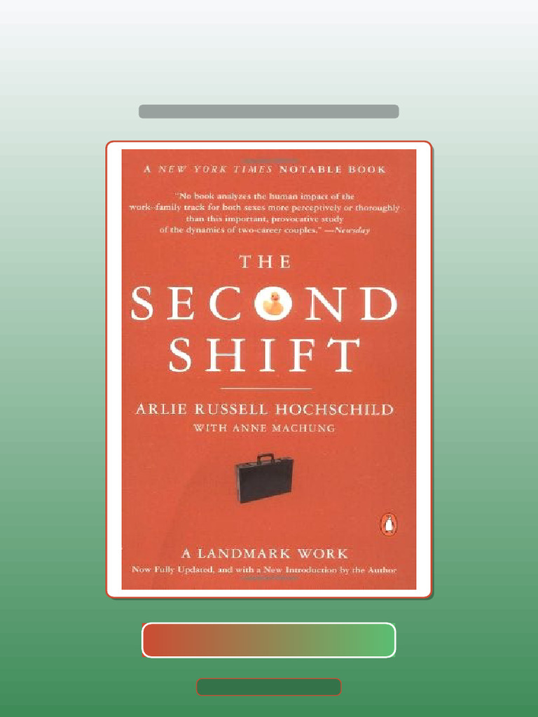 Test Bank for the Second Shift Working Families and the Revolution at ...