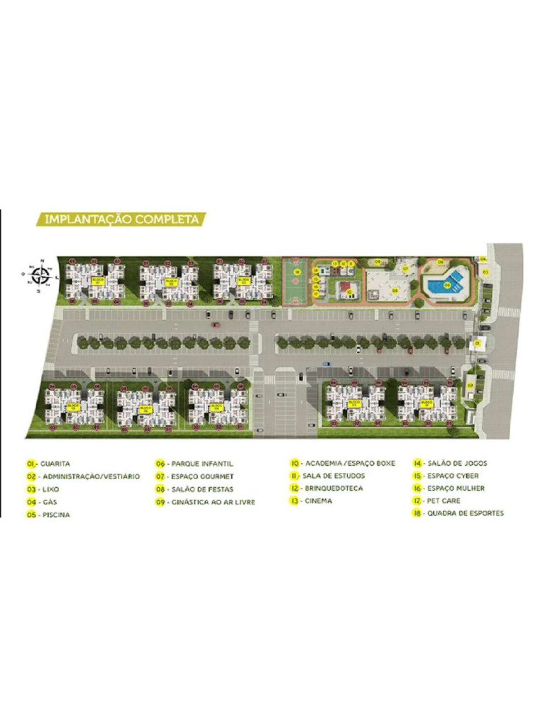 Implantacao Do Parque Nascente Residencial Clube | PDF