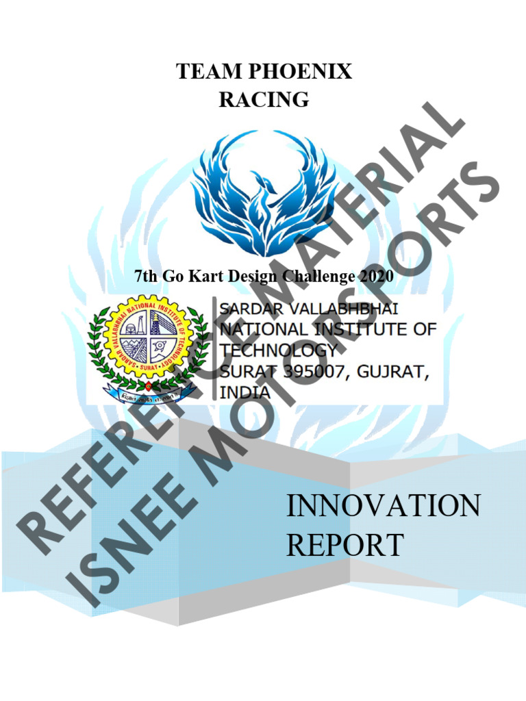 Innovation Report 20190389 | PDF | Arduino | Sensor