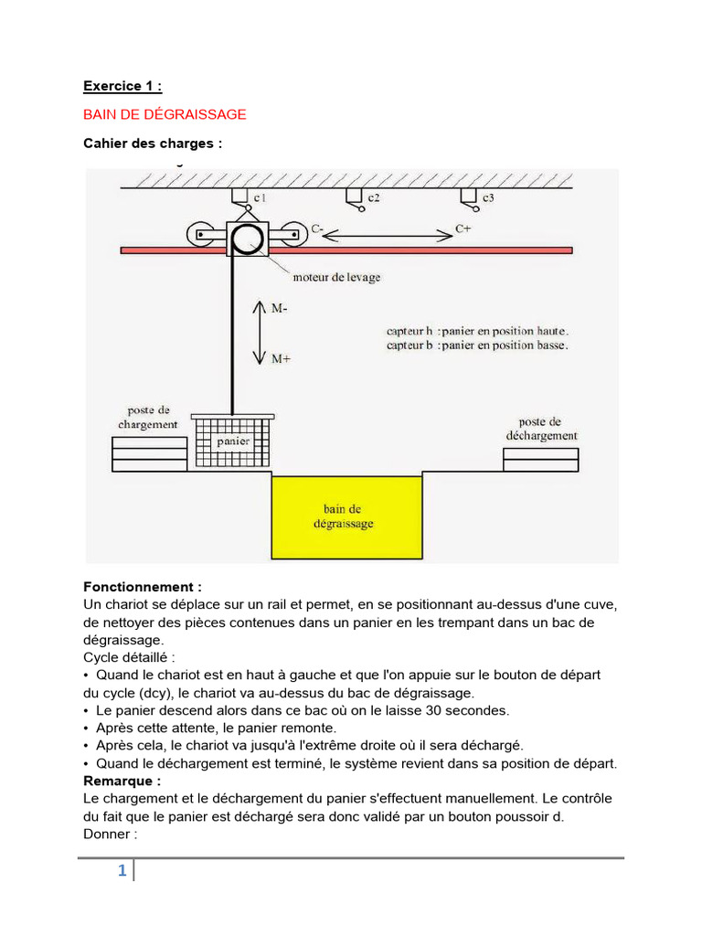 Grafcet et Automatisme : Exemples Pratiques | PDF