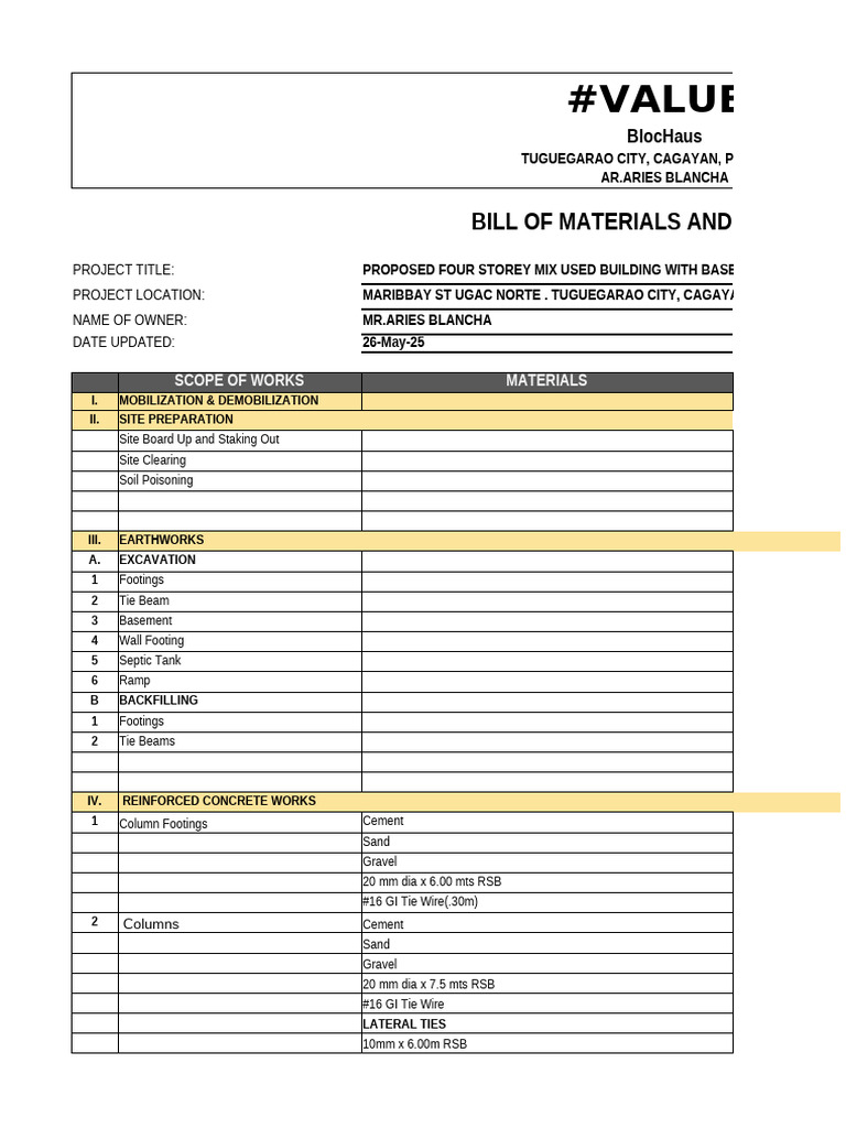 Final Estimates | PDF | Pipe (Fluid Conveyance) | Mortar (Masonry)