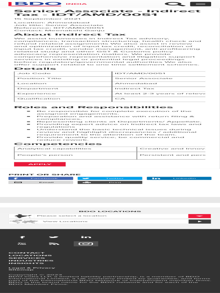 BDO India Careers & Jobs Explore BDO Job Vacancies & Opportunities ...