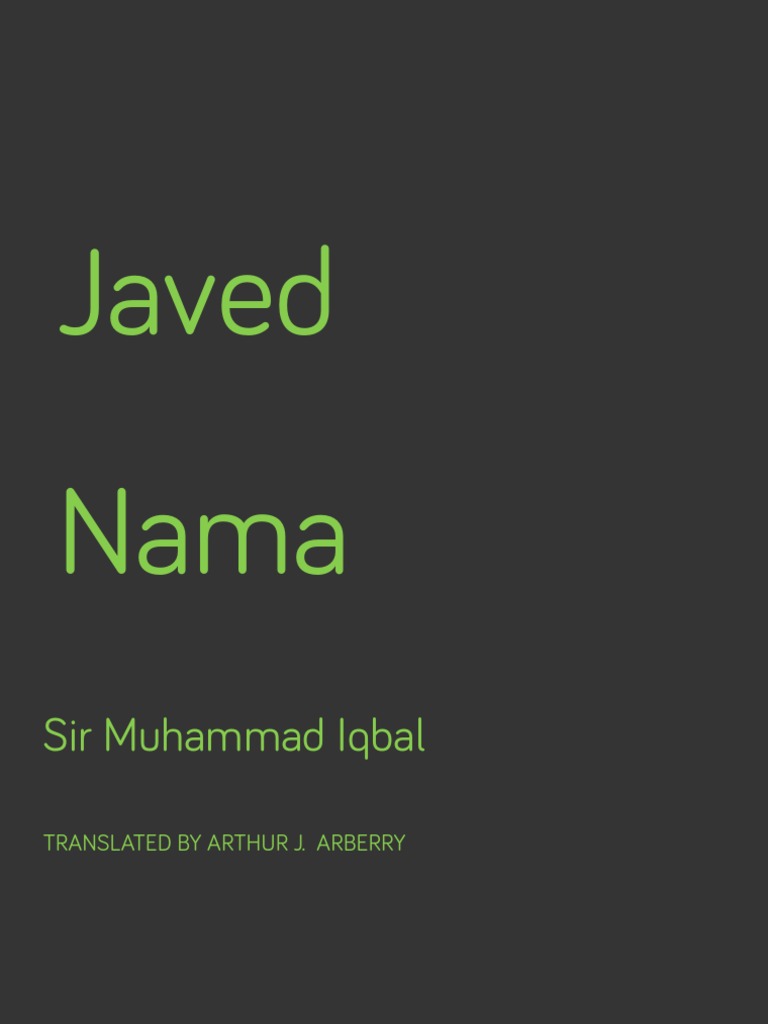 Javed Nama | PDF | Heaven | Soul
