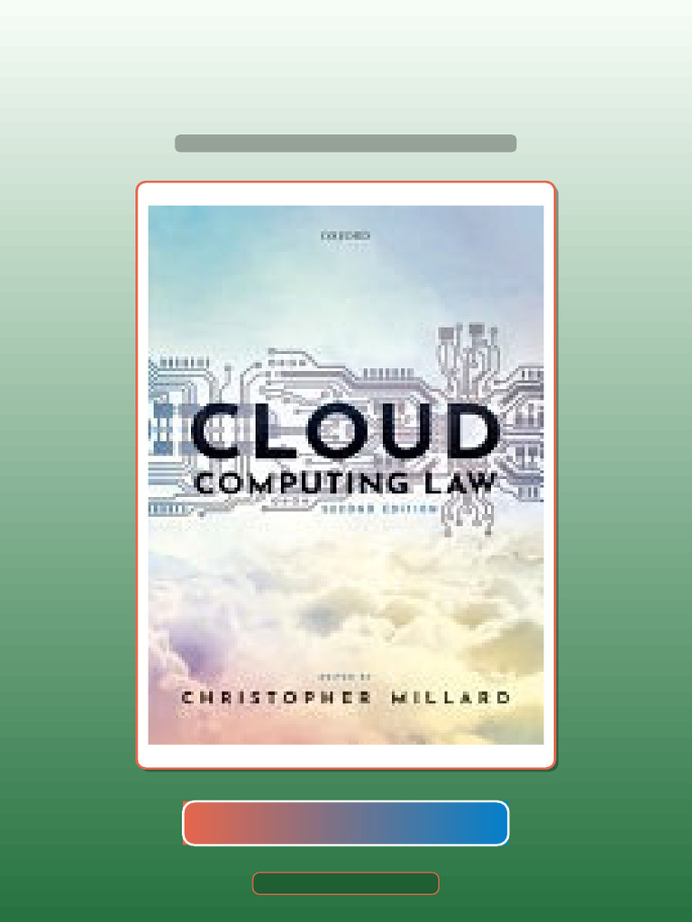 Test Bank For Cloud Computing Law 2nd Edition Christopher Millard HQ ...