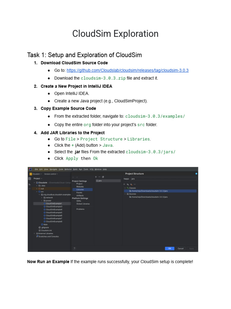 Assignment CloudSim | PDF | Scheduling (Computing) | Virtual Machine