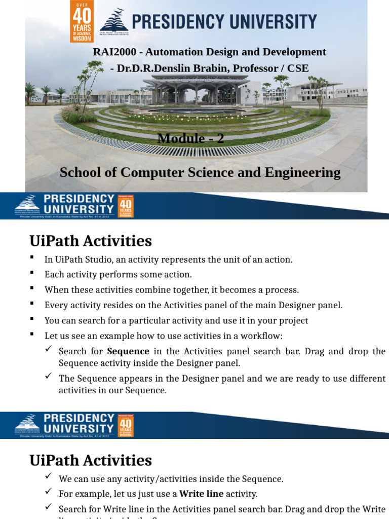 RPA | PDF | Control Flow | Variable (Computer Science)