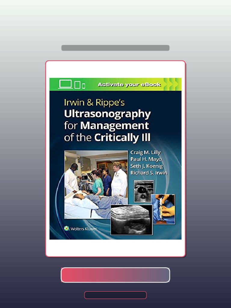 Test Bank of Irwin Rippes Ultrasonography for Management of the ...