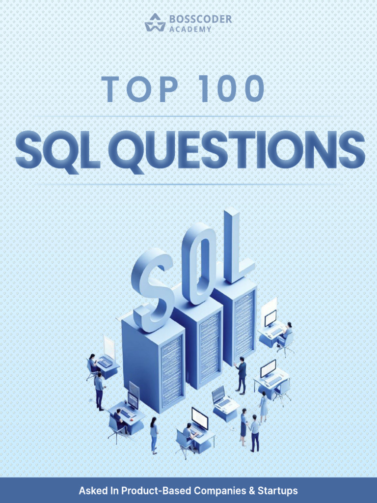 100 SQL questions | PDF | Sql | Data Management