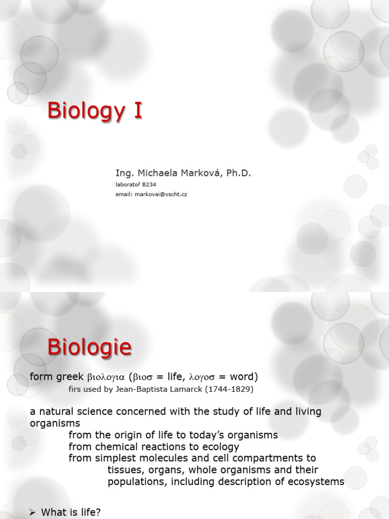 01 Introduction Origins of Life 2025 | PDF | Abiogenesis | Earth