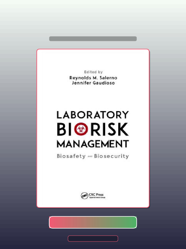 Test Bank of Laboratory Biorisk Management Biosafety and Biosecurity ...