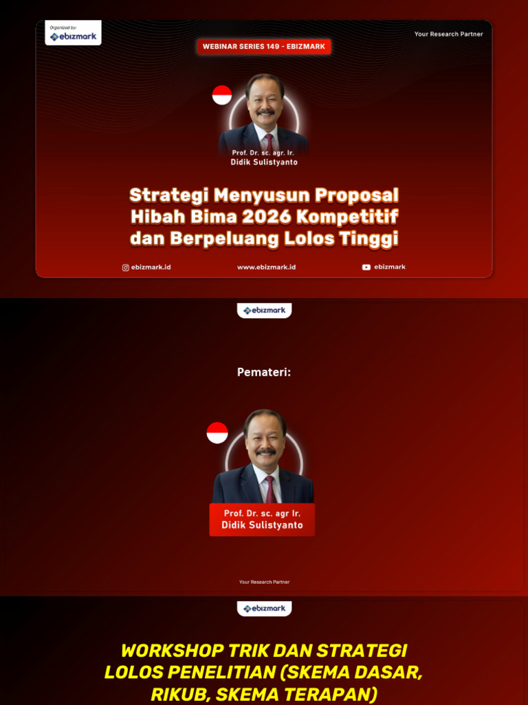 Basic Materi Webinar Series 149 - Prof. Didik | PDF
