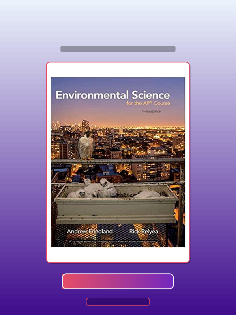 Test Bank for Environmental Science for AP | PDF | Multiple Choice ...