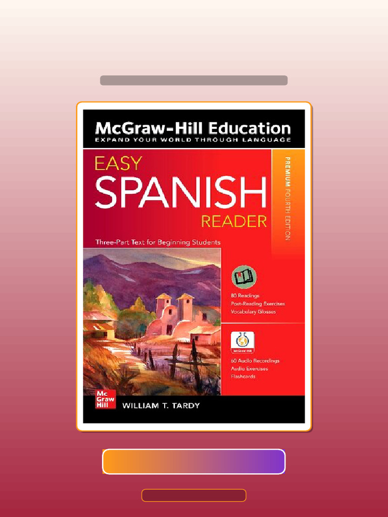 Test Bank For Easy Spanish Reader ThreePart Text For Beginning Students ...