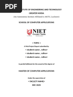 Project Completion Report Template | PDF