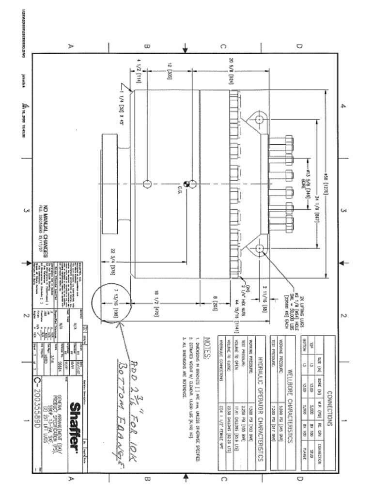 13-5M Annular Drawing | PDF