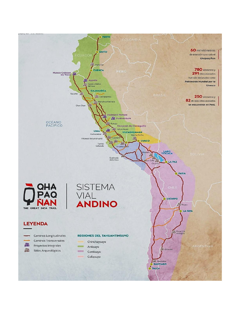 Mapa Capac Ñan | PDF