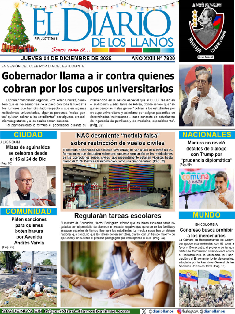 Diario 4-12-25 | PDF