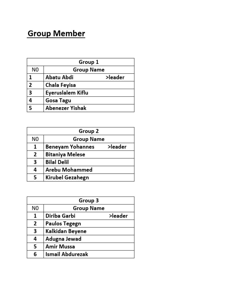Group Member A | PDF