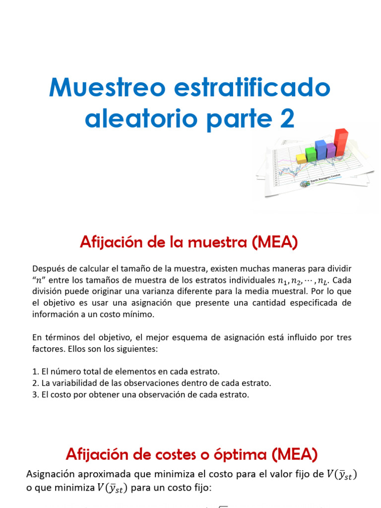 Clase 4 Muestreo Estratificado Aleatorio Parte 2 | PDF | Muestreo ...