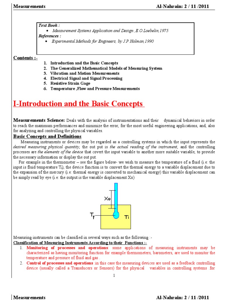 All Luc in Measurments | PDF | Amplifier | Signal (Electrical Engineering)