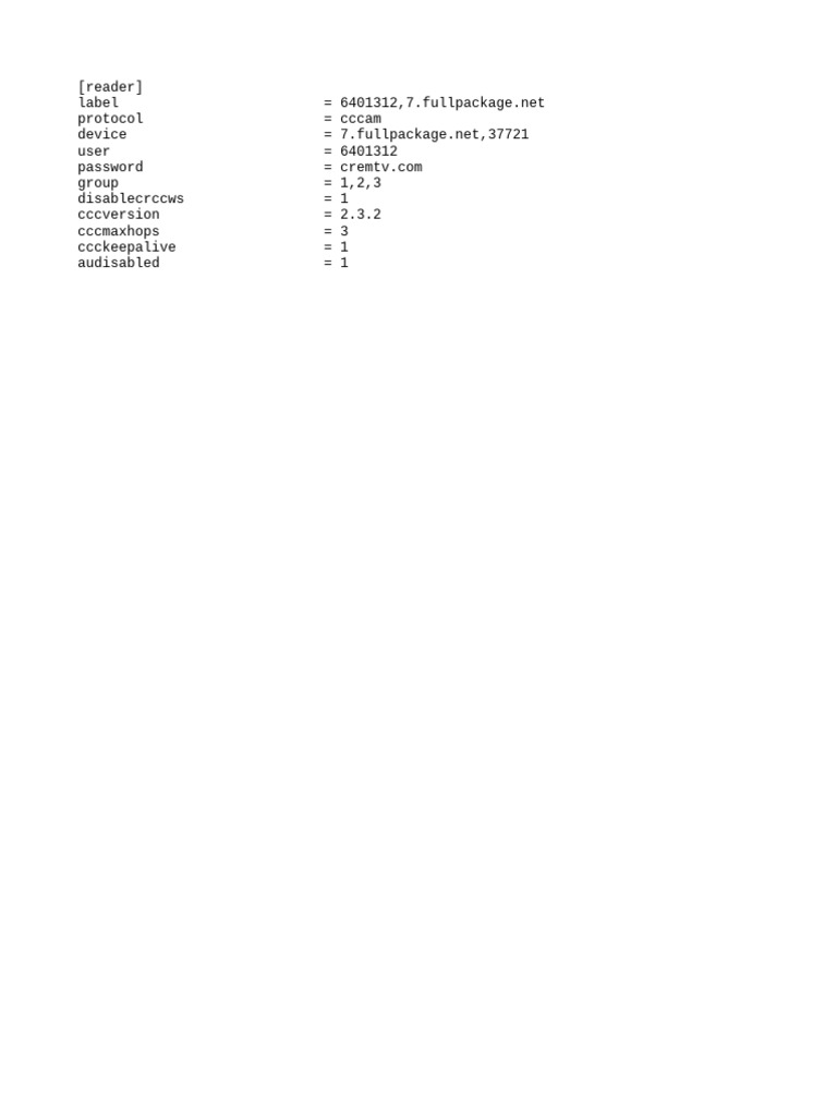 Oscam.server | PDF
