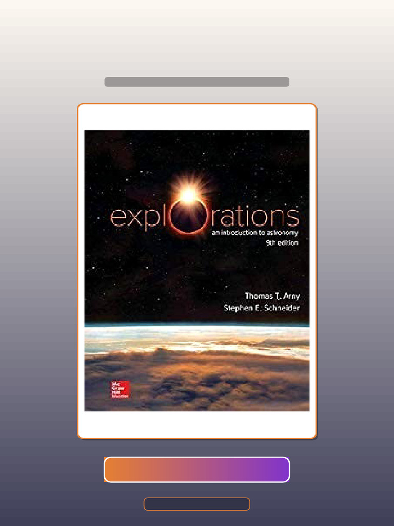Test Bank For Explorations Introduction To Astronomy 9th Edition by ...