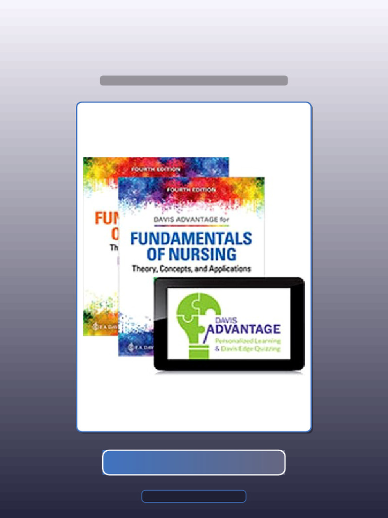 Davis Advantage For Fundamentals of (2 Nursing Volume Set), 4th Edition ...