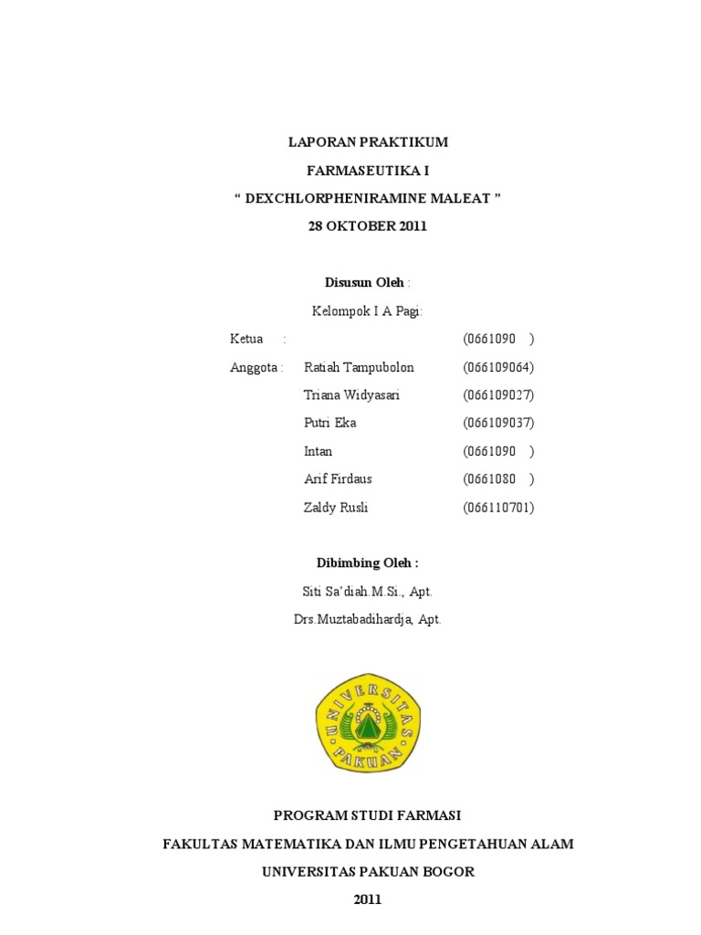 Pre Formulas I | PDF