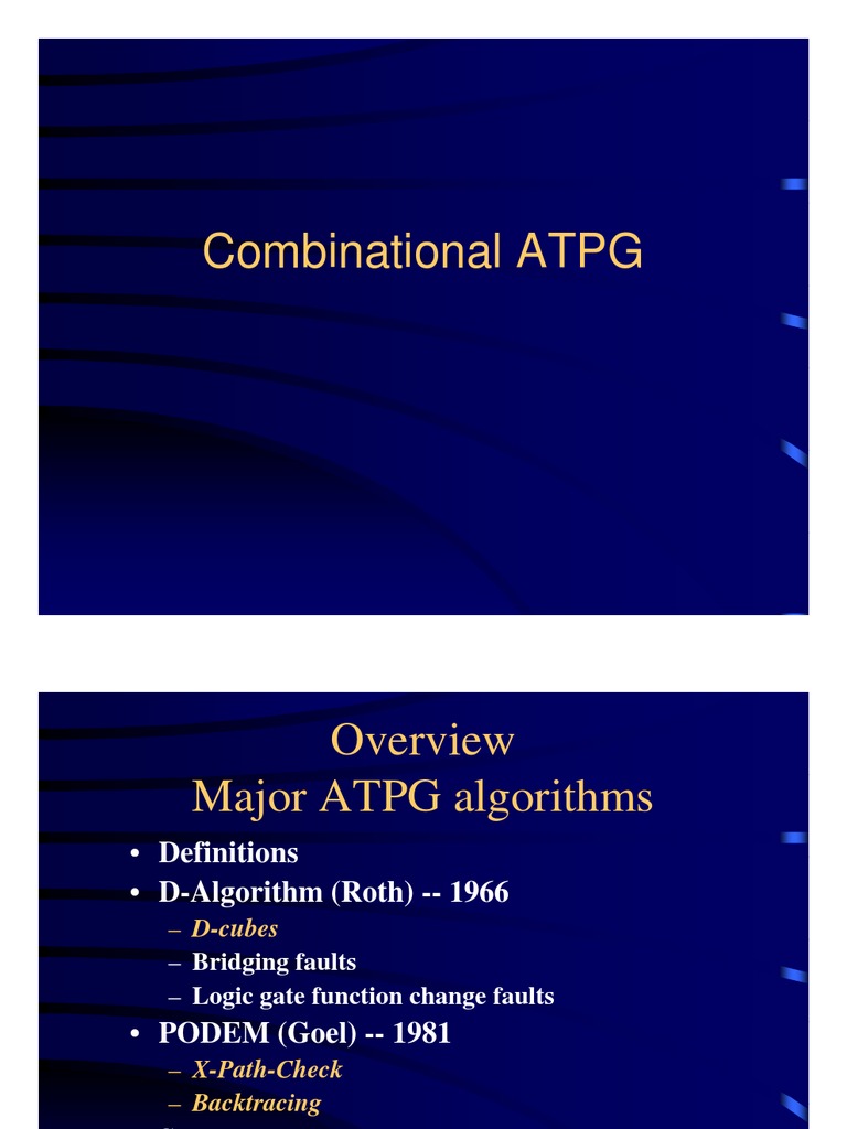 D Algorithm Pdf Algorithms Areas Of Computer Science