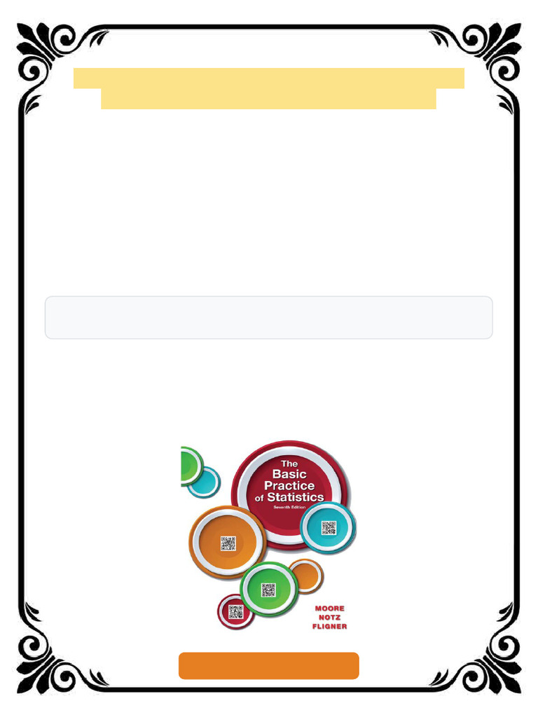 The Basic Practice Of Statistics 7th Edition Moore ebook ready-to ...