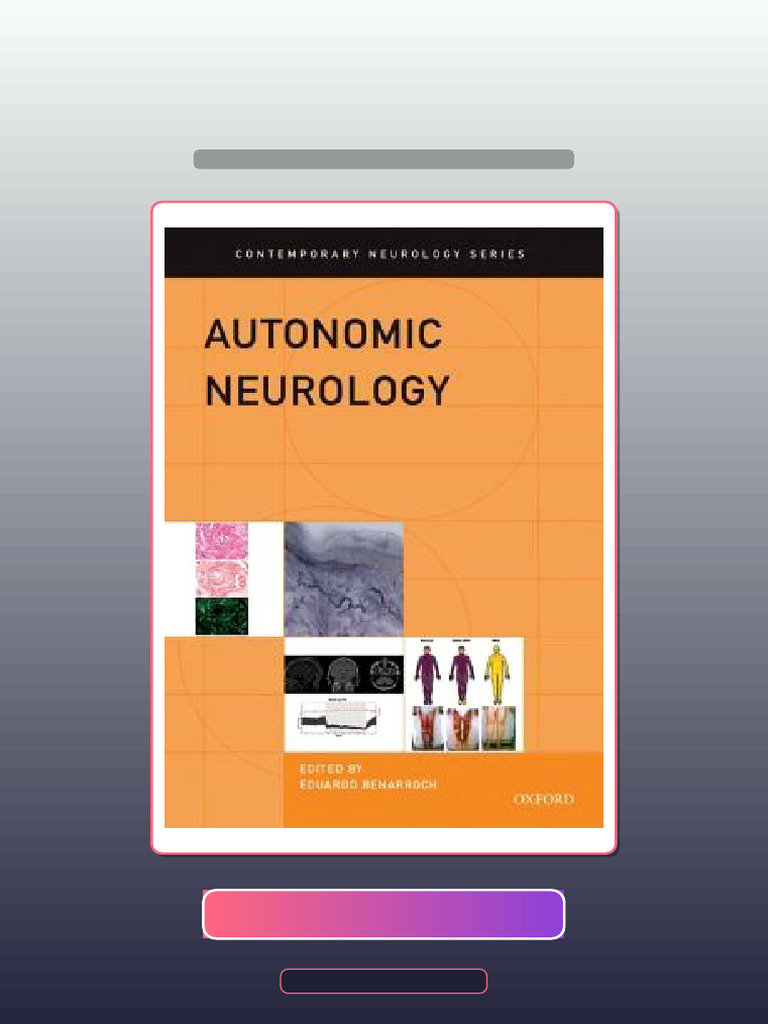 Test Bank For Autonomic Neurology Contemporary Neurology Series | PDF