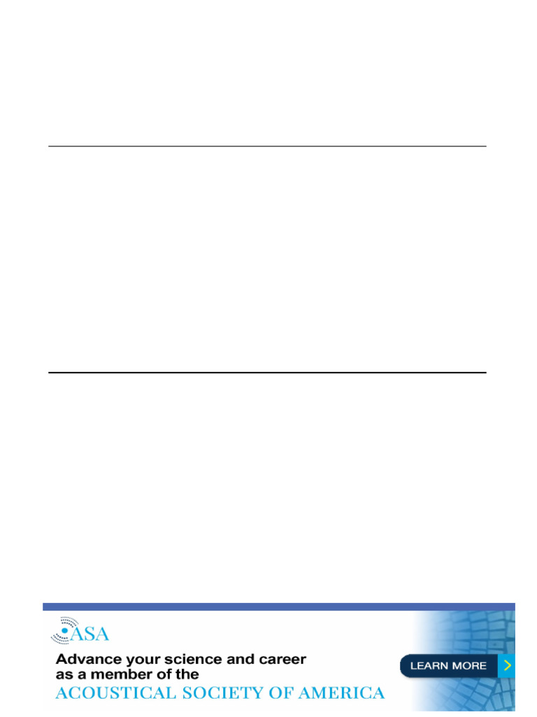 Echolocation of Insect Using Intermittent Frecuency, J. Acoust. Soc. Am ...