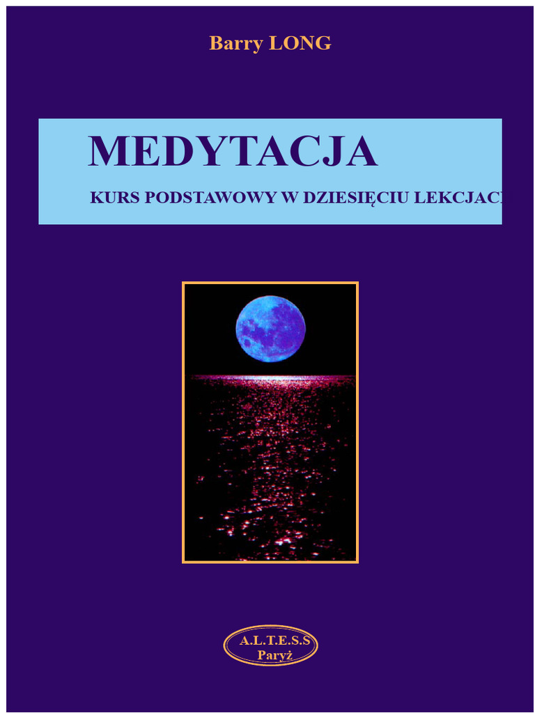Barry Long - Medytacja | PDF