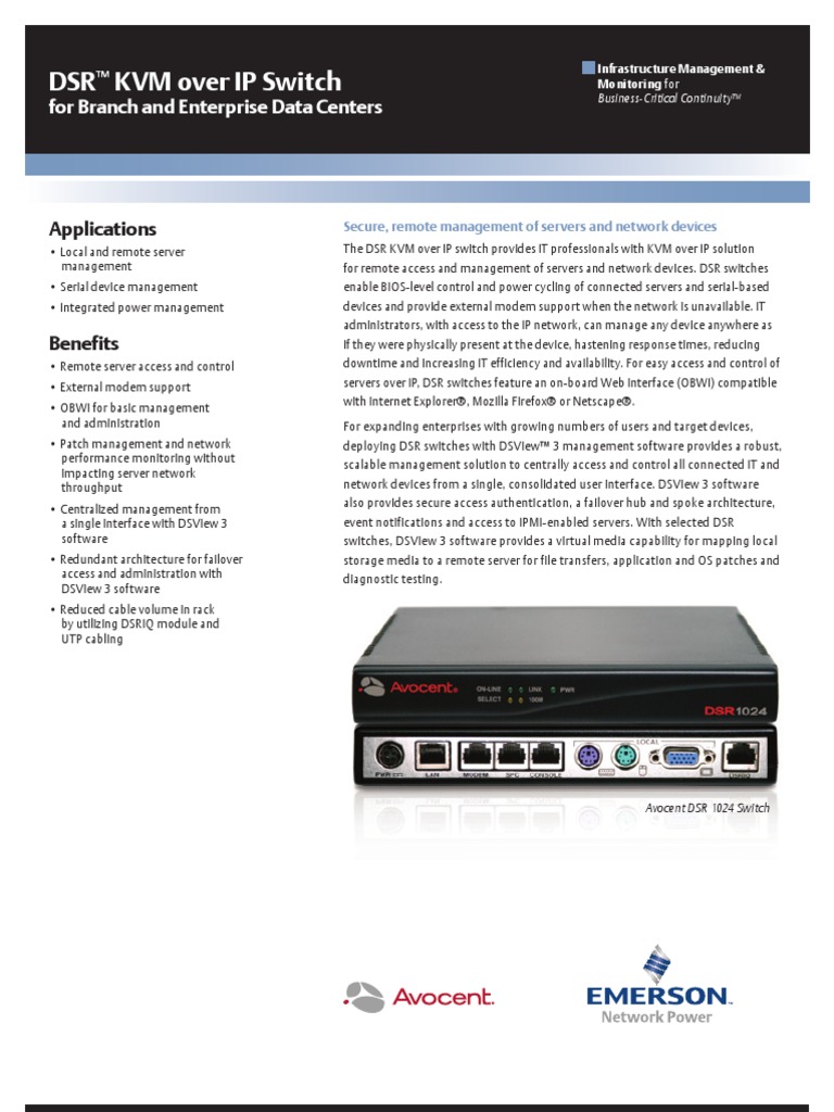 0611 DSR DS en | PDF | Computer Network | Server (Computing)
