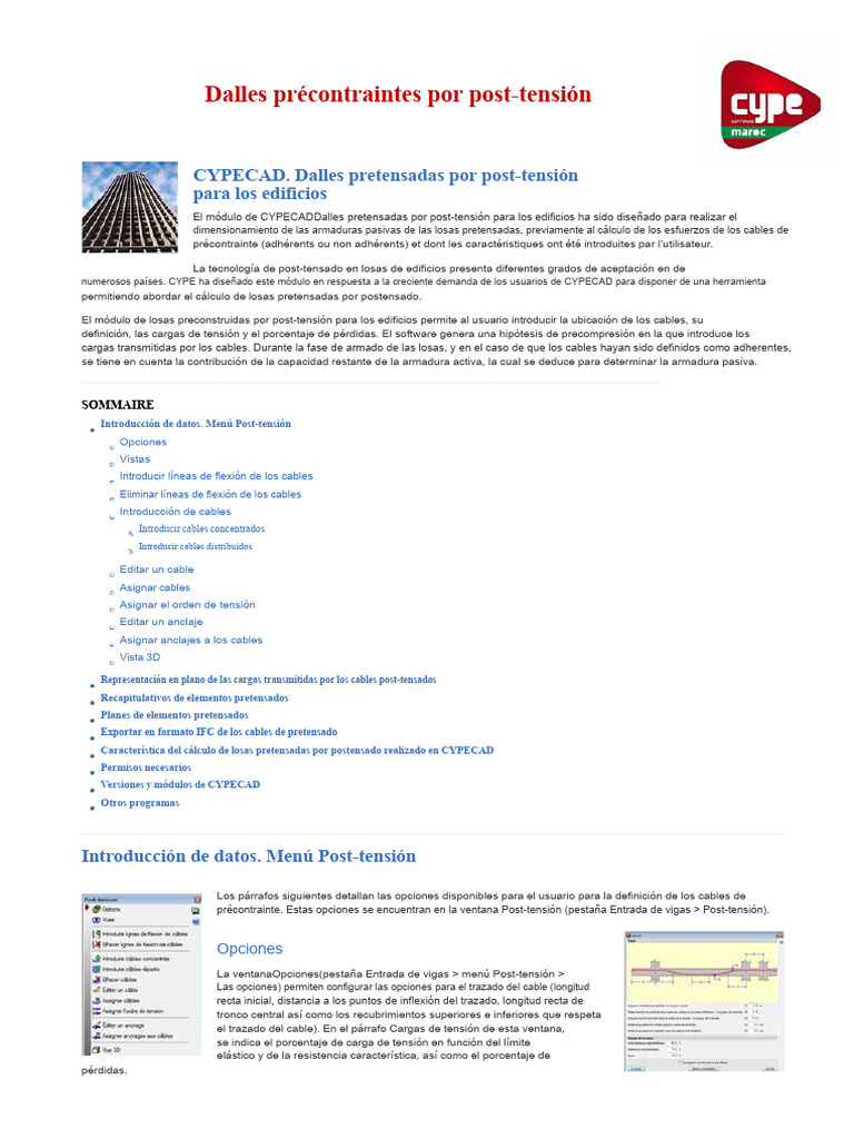 Losas de Precompresión por Post-tensión (2) | PDF | Botón (Computación ...