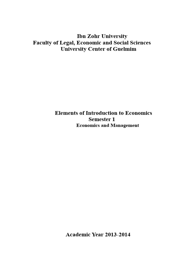 334676597-Introduction-to-Economics-S1.pdf | PDF | Value (Economics ...