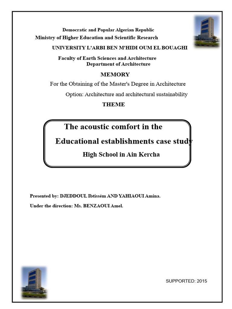 Acoustic Comfort in The | PDF | Sound | Acoustics