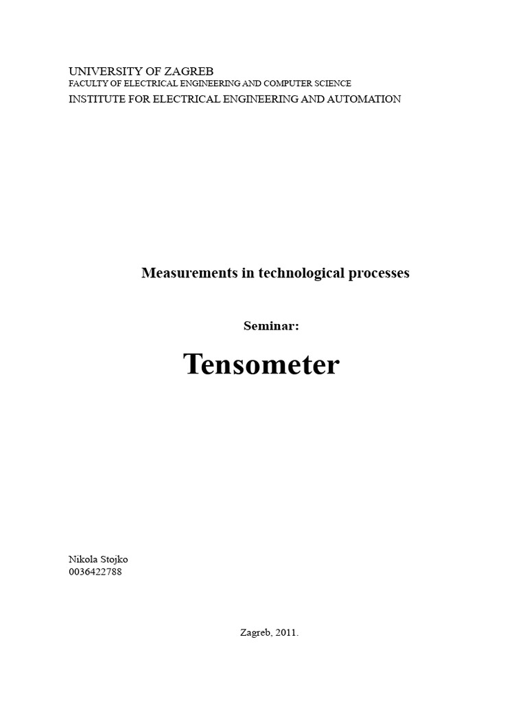 Seminar - Strain Gauges | PDF | Deformation (Engineering) | Stress (Mechanics)