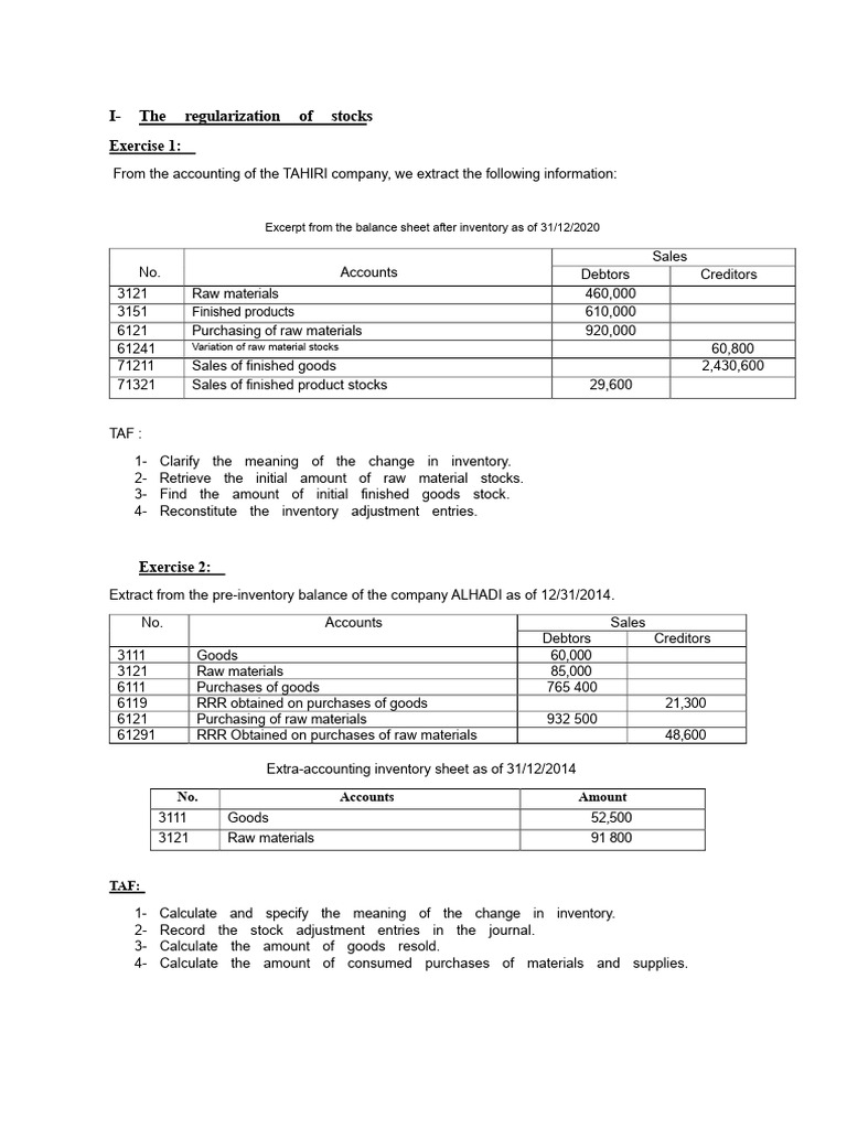 Exercise Series | PDF | Depreciation | Financial Economics
