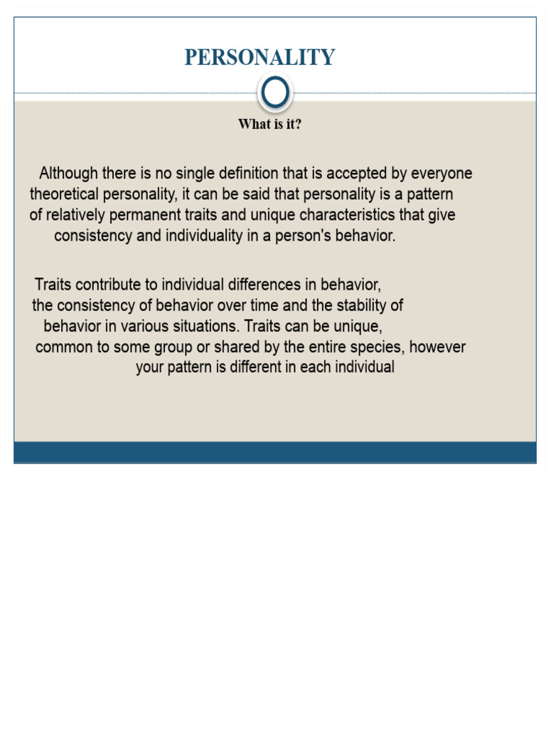 Updated Personality Psychology Classes | PDF | Psychoanalysis | Sigmund ...